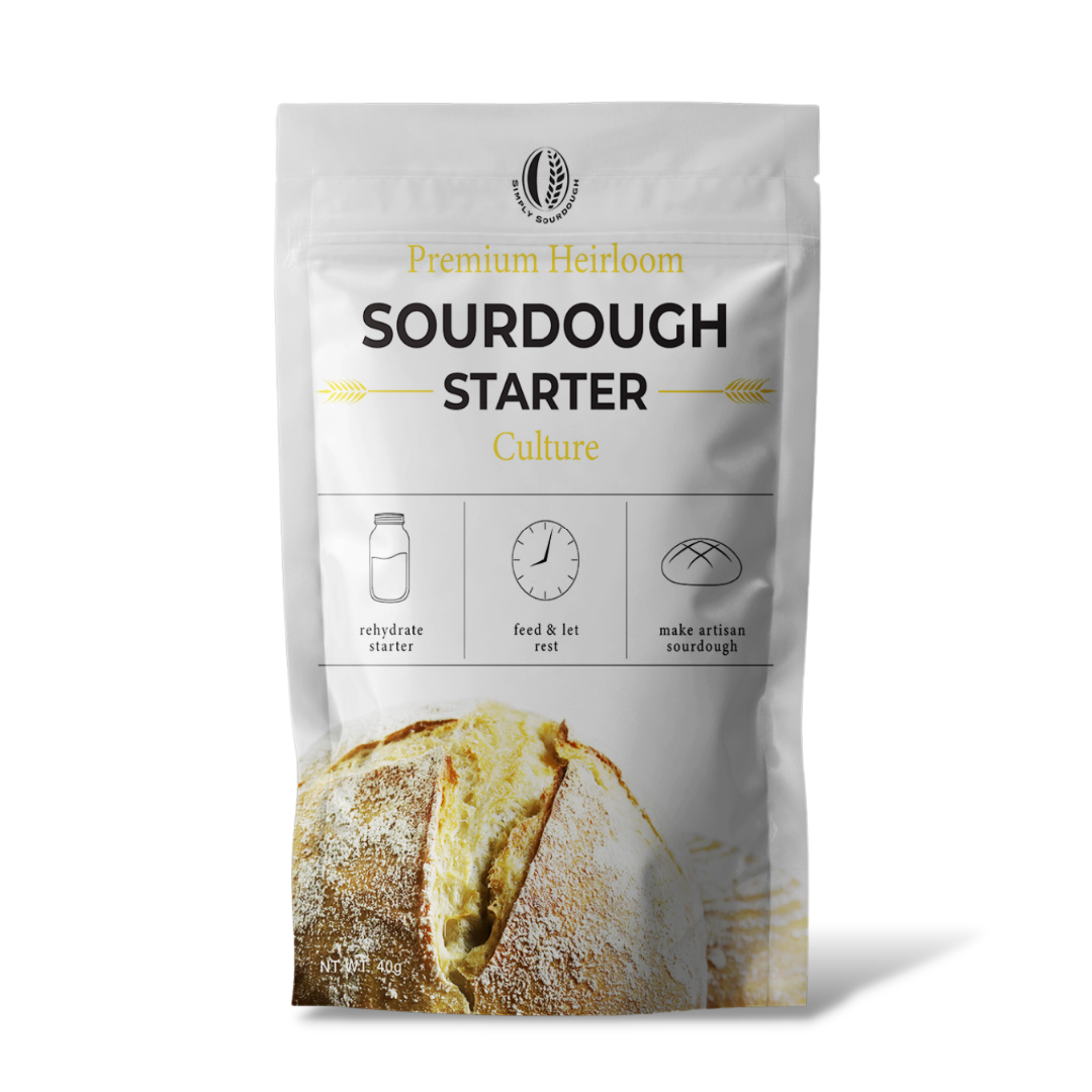 Simply Sourdough Starter - So Blessed Network